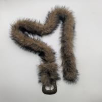 China Plush belt, women's decorative belt, soft, fluffy, warm, retro, sweater accessory, wide belt, unique design, coat embellishment for sale