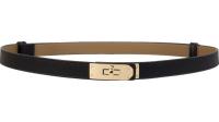 China Adjustable belt, alloy buckle, leather texture, fashion accessory, minimalist design, skirt accessory, dress accessory for sale