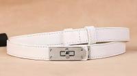 China Adjustable belt, alloy buckle, leather texture, fashion accessory, minimalist design, skirt accessory, dress accessory for sale