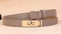China Adjustable belt, alloy buckle, leather texture, fashion accessory, minimalist design, skirt accessory, dress accessory for sale