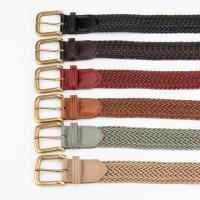 China Niche, hip-hop, Instagram style, fashionable woven belt, bohemian, versatile, hole-free belt for sale