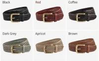China Niche, hip-hop, Instagram style, fashionable woven belt, bohemian, versatile, hole-free belt for sale