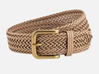 China Niche, hip-hop, Instagram style, fashionable woven belt, bohemian, versatile, hole-free belt for sale