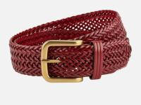 China Niche, hip-hop, Instagram style, fashionable woven belt, bohemian, versatile, hole-free belt for sale