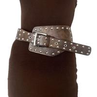 China 2026 new rivet wide waist belt, Y2K baddie women's belt, retro belt accessory, wide and narrow belts for sale
