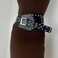 China 2026 new rivet wide waist belt, Y2K baddie women's belt, retro belt accessory, wide and narrow belts for sale