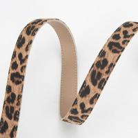 China Custom belt leopard print belt alloy pin buckle versatile pairs with jeans decorative women's belt for sale