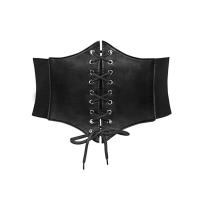 China Retro ultra-wide waist-cinching high-waist belt fashion accessory cosplay knight dress medieval European women's costume for sale