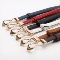 China New hook-and-loop adjustable belt for women, versatile and minimalist, perfect with dresses and coats, slimming waistline, thin and easy to carry and store. for sale