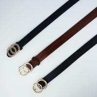 China Wholesale New Style Customizable Alloy Buckle Pu Belt Fashion Leather Belts for Korean-Style for sale
