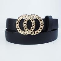 China Wholesale New Style Customizable Alloy Buckle Pu Belt Fashion Leather Belts for Korean-Style for sale