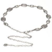 China Wholesale Fashion Metal Chain Women's Belts Waist Chain Belts for Lady Dresses for sale
