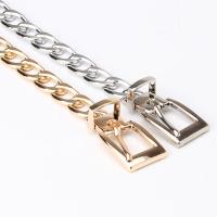China Fashion Metal  Chain Women'S Belts Gold Silver Color Waist Chain Dress Jeans Wholesale Price for sale