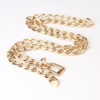 China Fashion Metal  Chain Women'S Belts Gold Silver Color Waist Chain Dress Jeans Wholesale Price for sale