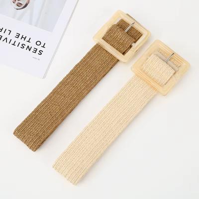 China Fit For Daily Wear Adjustable Woven Belt For Ladies Woven Waist Belt, Custom Buckle & Color for sale