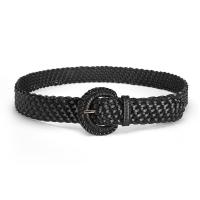 China Manufacturer Custom Woven Belts Decorative Belt With Pin Buckle Distinctive Subculture Style Belt for sale