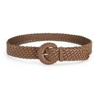 China Manufacturer Custom Woven Belts Decorative Belt With Pin Buckle Distinctive Subculture Style Belt for sale