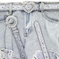 China All Match Personality Belt Trend New Rhinestone Sequin with Waist Belt Women Clothing Accessories Factory Direct Spot Belt for sale