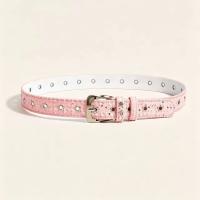 China Western Styple PU Leather Belt For Women Belt Manufacturer Vintage Buckle Classic Cowgirl Daily Fashion Decorative Accessory for sale