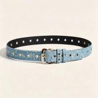 China Western Styple PU Leather Belt For Women Belt Manufacturer Vintage Buckle Classic Cowgirl Daily Fashion Decorative Accessory for sale