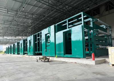 China Single Layer Industrial Band Dryer 650mm Width for Paper Mill Waste Heat Recovery and High Moisture Material Drying for sale