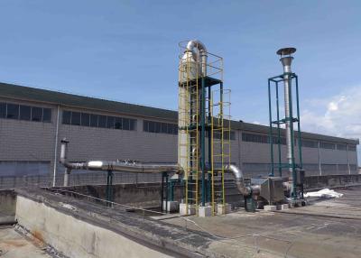 China PP Exhaust Gas Cleaning System Scrubber Purification Tower for Industrial Air Treatment for sale