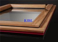 China Italian Style Wood Aluminum Windows 15mm With Triple Glass Electrophoresis for sale