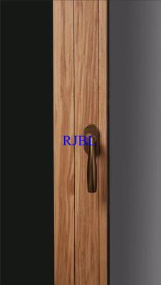 China EPDM Wood Aluminum Windows With Triple Glass For Saudi Arab Market for sale
