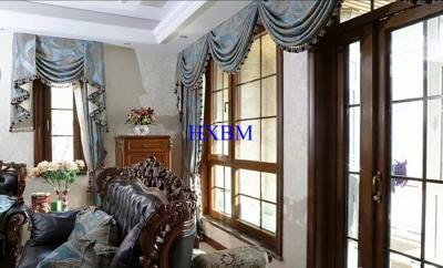 China 2.0mm Thickness Wood Aluminium Windows 6063 -T5 Thermal Break Profile for sale