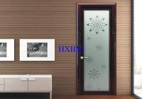 China Pressure Resistant Internal Glazed Doors , Townhouses Interior Doors With Glass for sale
