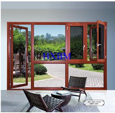 China Architects Aluminum Clad Wood Windows With Double / Triple Glazed Glass argon gas filled for sale