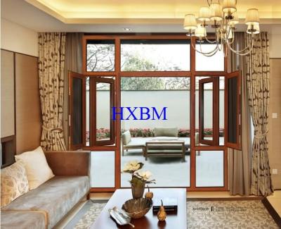 China German quality Double Glazing Aluminum Clad Wood Windows For Commercial Office Building for sale