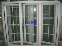 China Sound Insulation UPVC Windows And Doors With 19mm Double Hollow Clear Glazing for sale