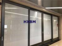 China European style double glazed powder coated aluminium sliding glass doors for commercial project for sale
