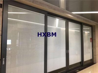China European style double glazed powder coated aluminium sliding glass doors for commercial project for sale