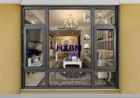 China Energy Efficient double glazed insulated powder coated Aluminium Casement Windows for building projects for sale