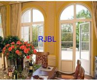 China Double Glass aluminum Clad wood Replacement Windows Natural Laminated Conifer Lumbers for sale