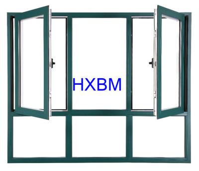 China Thermal Break Aluminum Casement Windows EPDM Gasket With Low - E Glass Heatproof for sale