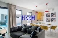 China Impact glass Aluminium casement Windows Customized With black Color hurricane proof  for Oman market for sale