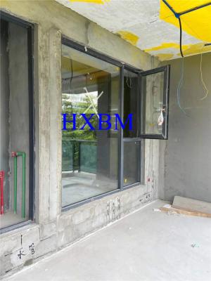 China 2.0mm Profile AS2047 Aluminum Casement Windows 12A Glass for sale