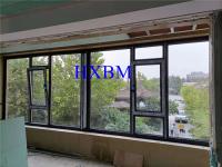 China Anodized 5mm Double Glasses Aluminum Windows Thermal Break for sale