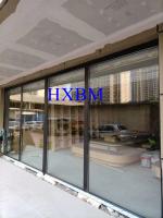 China Storm Proof PVDF Aluminum Sliding Patio Door 2.28 Pvb With Sliding Screen for sale