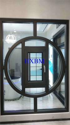 China ISO9001 6063 -T5 Thermal Break Aluminium Windows 5mm Glass for sale