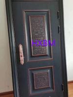 China Customized Home Front Exterior Main Entry Steel Security Doors For House for sale