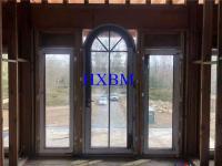China 90mm Thickness Triple Glass Aluminium Clad Windows For Home Decoration for sale