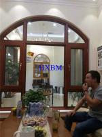 China 5mm Glass Aluminum Arched Casement Window EPDM Gasket for sale