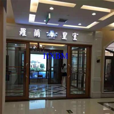 China Waterproof ISO9001 Double Glazed Casement Windows Wood Color Residential for sale