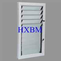 China Anodized 2.28pvb PVDF Aluminum Casement Windows 100mm Depth for sale