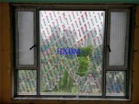 China Powder Color Double Glass Aluminum Casement Windows Thermal Break Heat Insulated for sale