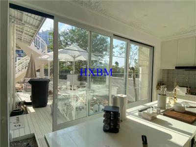 China Double Glazed Powder Coated Color Aluminum Sliding Doors Thermal Break Heat Insulation for sale